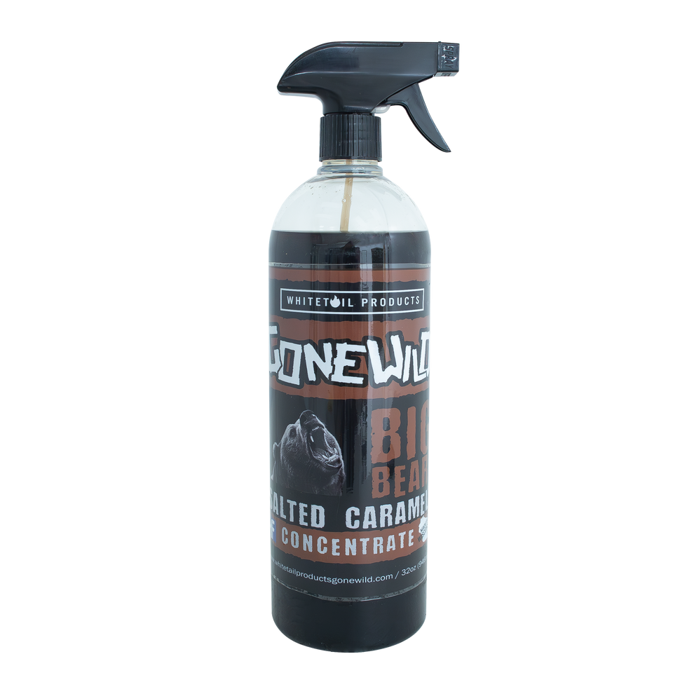 Salted Caramel Spray Attractant – Whitetail Products Gone Wild