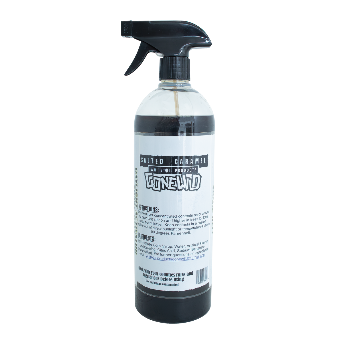 Salted Caramel Spray Attractant – Whitetail Products Gone Wild