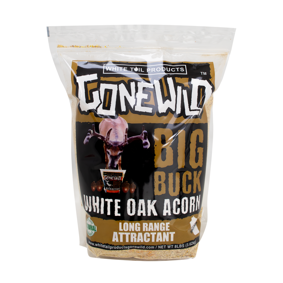 White Oak Acorn Powder Attractant – Whitetail Products Gone Wild
