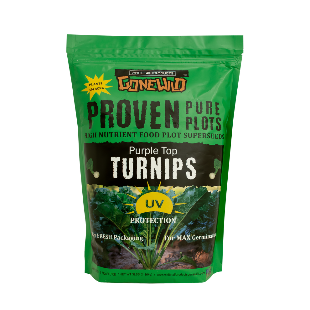 Purple Top Turnips – Whitetail Products Gone Wild