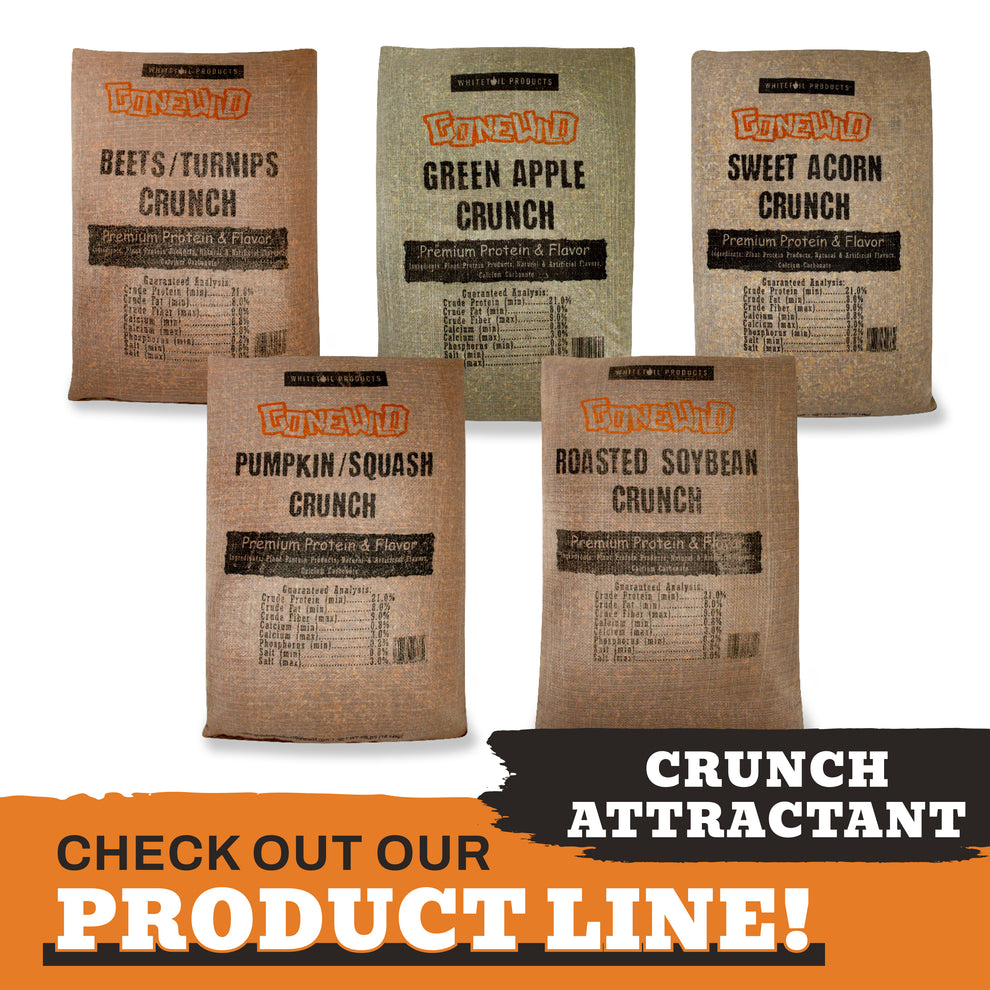 White Oak Acorn Crunch Attractant – Whitetail Products Gone Wild